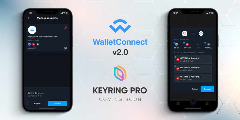 WalletConnect v2.0とは？使い方も解説！メタマスクを超えるWeb3.0と簡単に接続できる機能 - KEYRING PRO
