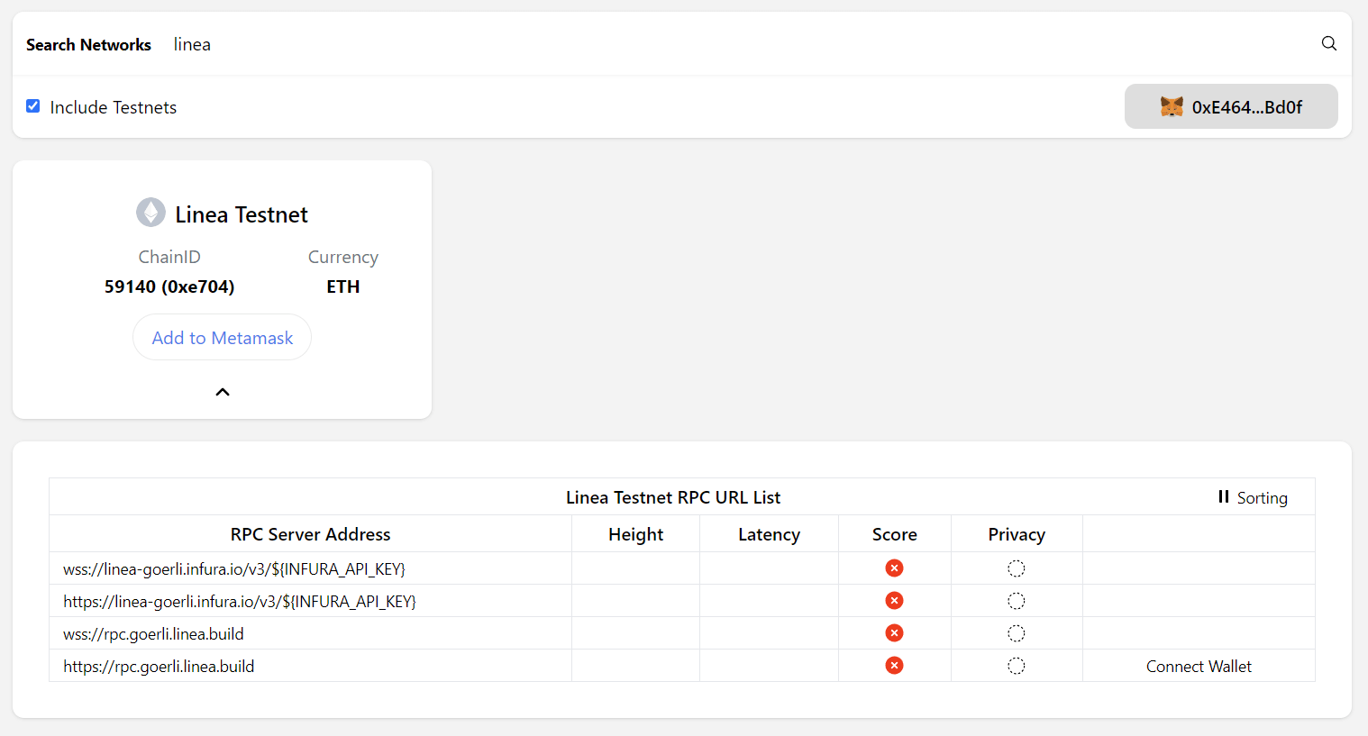 Linea Faucet 0.5 ETH - Build on Linea Network with Consensys