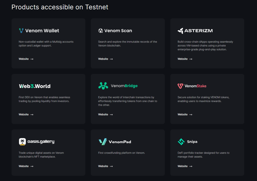 Venom Network: A Scalable and Secure Blockchain Platform for Web3 ...