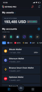 KEYRING PRO | Non-custodial Wallet, Web3, Bridge, Swap