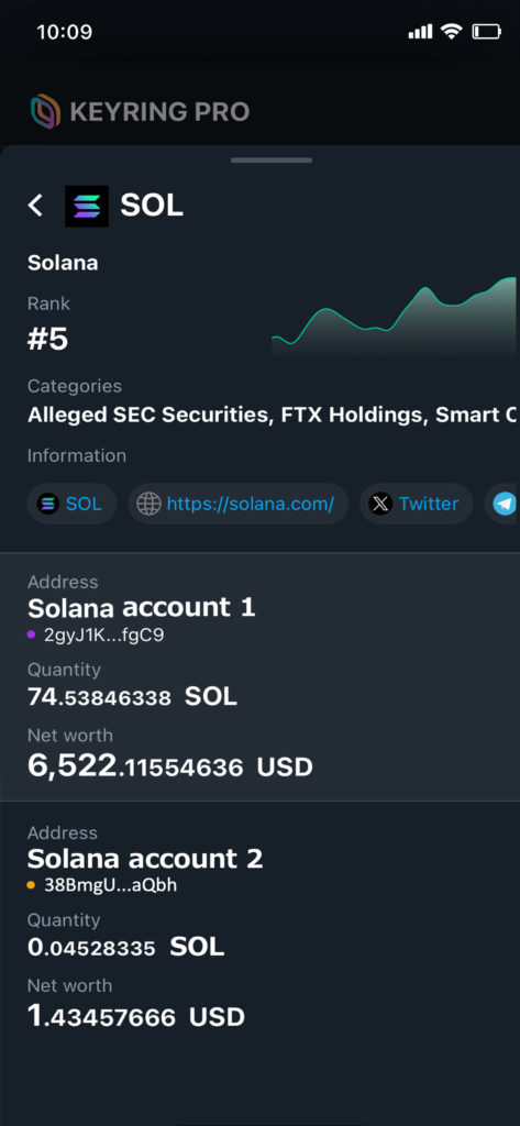 KEYRING PRO | Non-custodial Wallet, Web3, Bridge, Swap