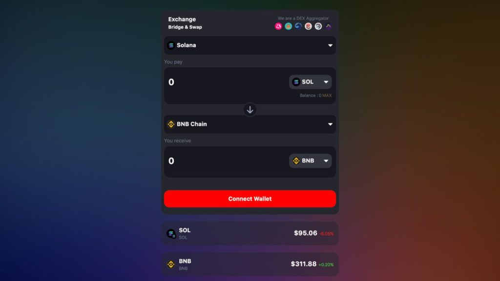 【SOLからBNB(BSC)へすぐ交換・変換】一番良いレートを見つけブリッジ・スワップして購入！買い方 - KEYRING PRO