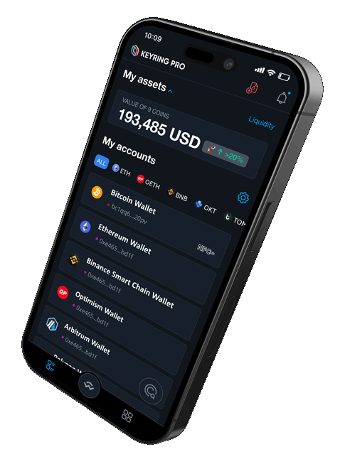 KEYRING PRO | 日々の利益で流動性ポジションを追跡