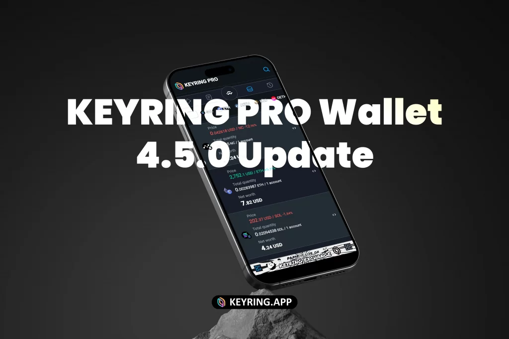 KEYRING PRO Wallet 4.5.0 Update - KEYRING PRO