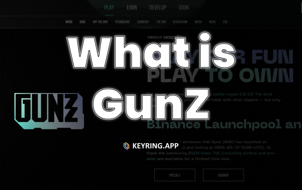 Gunz: The AAA Web3 Gaming Revolution on Binance Launchpool - KEYRING PRO